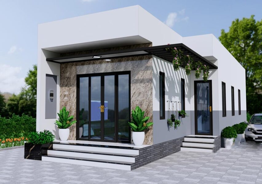 Tuyển chọn 35+ Mẫu nhà cấp 4 giá 350 triệu đẹp ở nông thôn